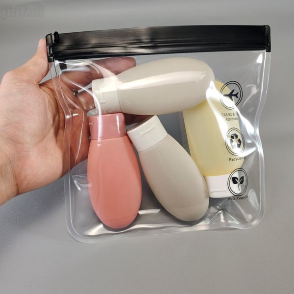 Quality Custom PVC Cosmetic Plastic Bag Transparent for Specific Needs for sale