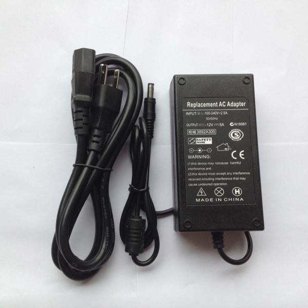 Quality AC/DC12V 5A Power Supply Converter for LED Strip LCD Monitor CCTV DESK Output for sale