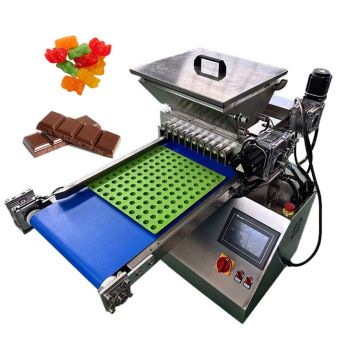 Quality Small Scale Gummy Mold Universal Depositor Semi Automatic Sugar Mint Hard for sale