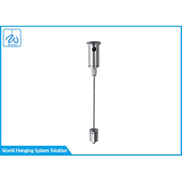 Quality Adjustable Wire Suspension Hanging Kit Fixed Gripper Safe Nut Original Metal Color for sale