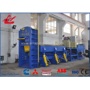 Quality 400 Ton 74kW Scrap Metal Baler , Hydraulic Shearing Machine for sale