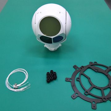 Quality Two Axis Infrared Gimbal Stabilizer Drone 4k Laser Thermal Security Camera for sale