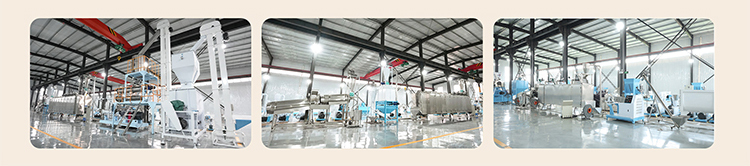 Pet food extrusion machinery