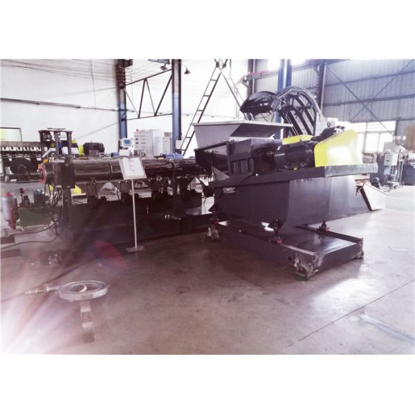 Quality 500kg per Hour PE Filler Single Screw Extruder with Water Ring Pelletizing System for sale