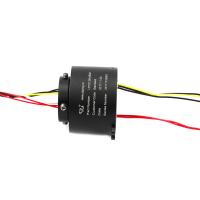Quality High Speed Through Hole Slip Ring 6 Circuits 12mm Hole for sale