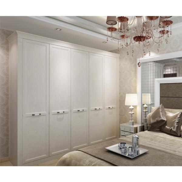 Quality Custom Made Handles Multilayer Modern Wardrobe Closets Hanging Storage for sale