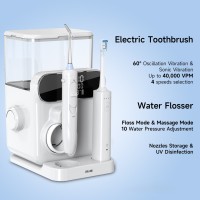 Quality Electric Oral irrigator 1000ml Capacity 2 IN 1 Countertop Water Flosser with for sale