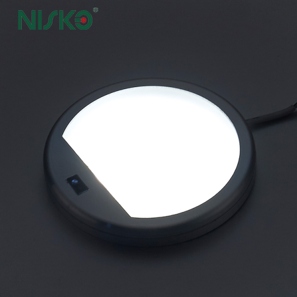 Quality DC 12V Dimmable Round Down Cabinet Lights 3W Motion Sensor Switch Ceiling Dome for sale