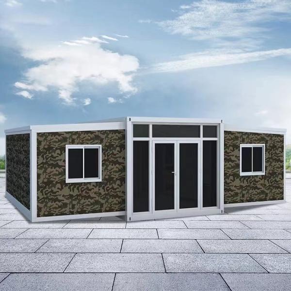 Quality Living Standards Luxary Expandable Double-Wing Container Houses for sale