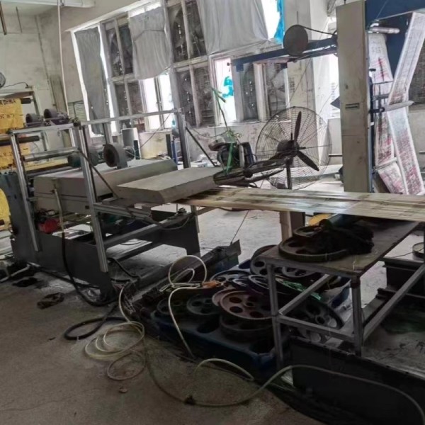 Quality Used Continuous 4 Colors Flexo Printing Machine For Woven Bag for sale