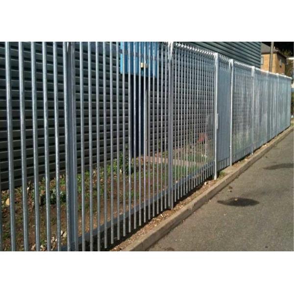 Quality D Type Q235 Steel Palisade Fence Panels 2700mm Height for sale