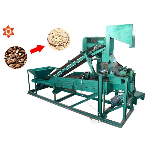 Quality High Efficiency Pine Nut Dehulling Machine Good Mechanical Stability Easy To for sale