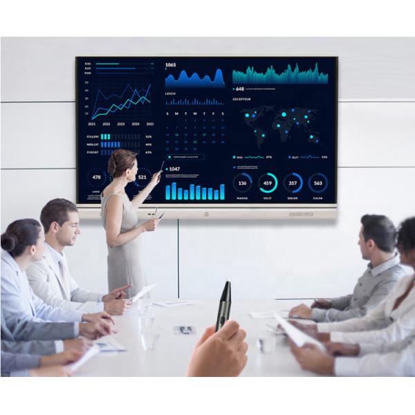 Quality China factory Price 4k 55 65 75 85 96 110 Inch Touch Screen Multi-language for sale