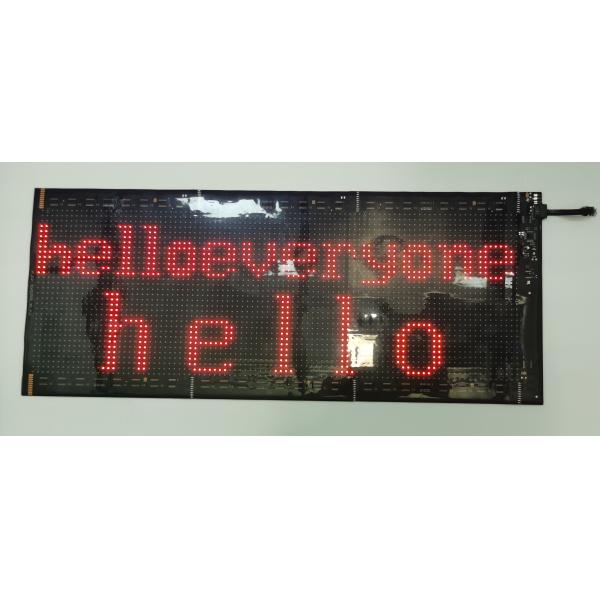Quality P4.75mm Flexible Led Screen Panel RGB2121 Waterproof Led Flex Screen for sale