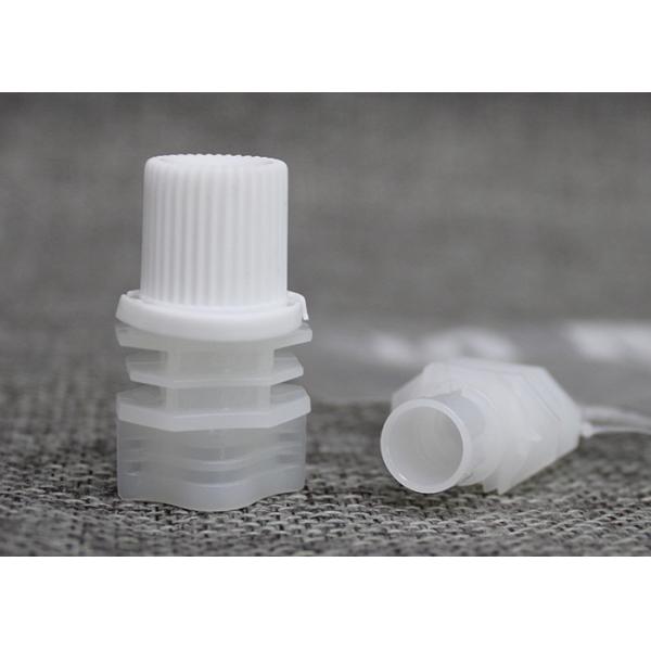 Quality 8.6mm Double Gaps Plastic Screw Caps Compatible For Pouch Filling Machine for sale