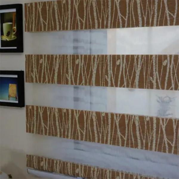 Quality Water-Repellent Zebra Blind Fabric Kind and Customization for Humidity for sale