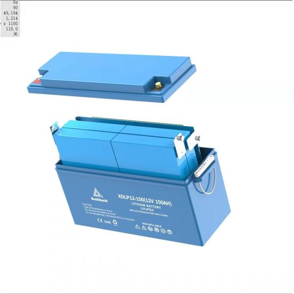 Quality Electric Boats / Electric Forklifts Solar 30ah Lithium Battery 12v  197*166*180mm for sale
