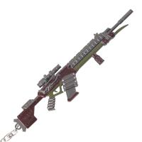 Quality Apex Legends Longbow DMR Gun Keychain 16CM Zinc Alloy Standard for sale