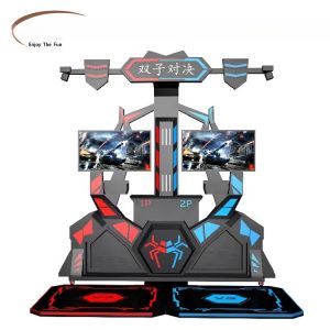 Quality Indoor Virtual Reality Machines Multiplayer VR Shooting With Metal Material for sale