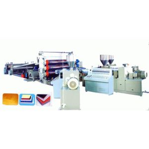 Quality PVC Free Foam Board Production Line / PVC Free Foamed Sheet Line / Decoration for sale