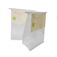 Quality Disposable Flat Bottom Thin And Lightweight Paper Bag For Cake Packaging for sale