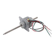 Quality Low Noise Linear Stepper Motor High Thrust 25mm With Through Shaft for sale