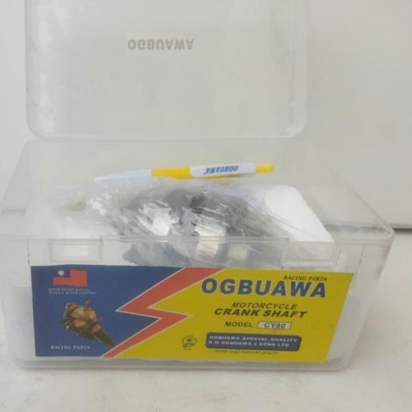 Quality Affordable CY80 Motorcycle Crankshaft HACI Brand Moto Spare Parts for sale
