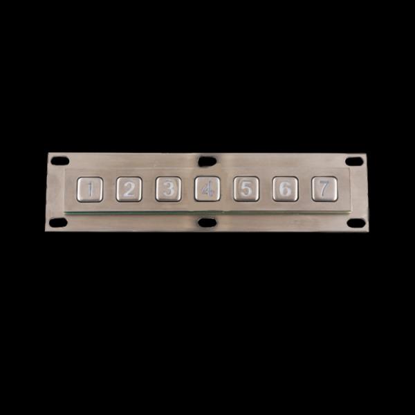 Quality 7 Buttons Backlit Numeric Keypad For Access Control Side Key Type for sale