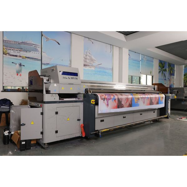 Quality Large format 2.2m three row UV flatbed printer EP2212 (12 head) hybrid UV for sale