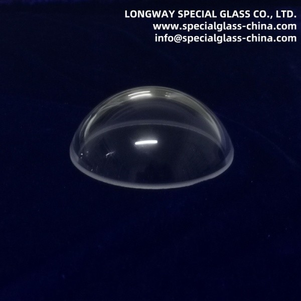 Quality Transparent Optical Dome Lens For Security Camera / Microscope / Telescope for sale
