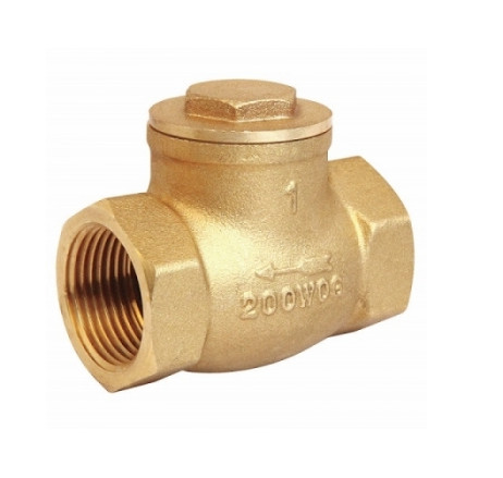 Quality 4" 200 WOG Brass Flanged Check Valve Temperature Resistance for sale