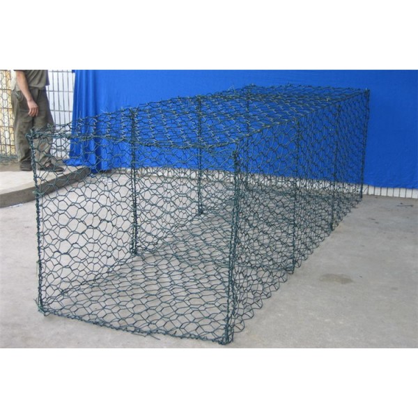 Quality Galvanised Hexagonal Gabion Box Retaining Wall For Construction for sale