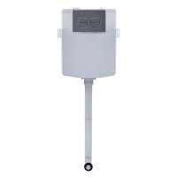Quality Plastic Concealed Toilet Cistern with Ceramic Component and Wall-mounted for sale