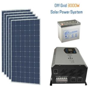 Quality MPPT Controller SEC Solar Power Home Kits With Crystalline Panels for sale