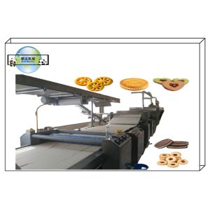 Quality Soft Sandwich Biscuit Processing Line, OREO Sandwich Biscuit Machine High Speed for sale