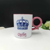 Quality Mugs 10 Oz 300ml 2024 Design Hot Selling Breakfast Ceramic Mug Milk Cup coffee for sale