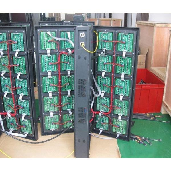 Quality Smooth Outdoor LED Message Signs Easy Maintenance 32*16 Dots P10 Pixel Pitch for sale