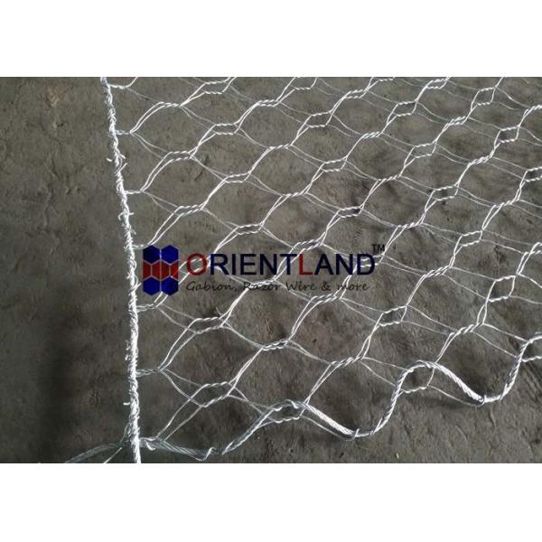 Quality Flexible Gabion Box Soil Stabilization Hexagonal Woven Wire Gabion Mesh Slope for sale