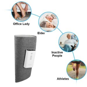 Quality Wireless Air Compression Leg Massager Pressotherapy Electric Vibration Knee And for sale