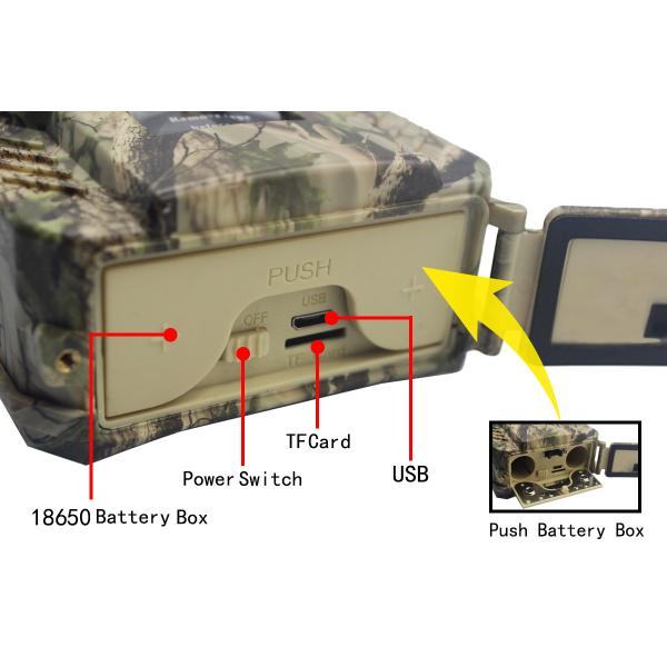 Quality PR300A Hunter Trail Camera IP54 Waterproof 46pcs IR Lights 720P for sale
