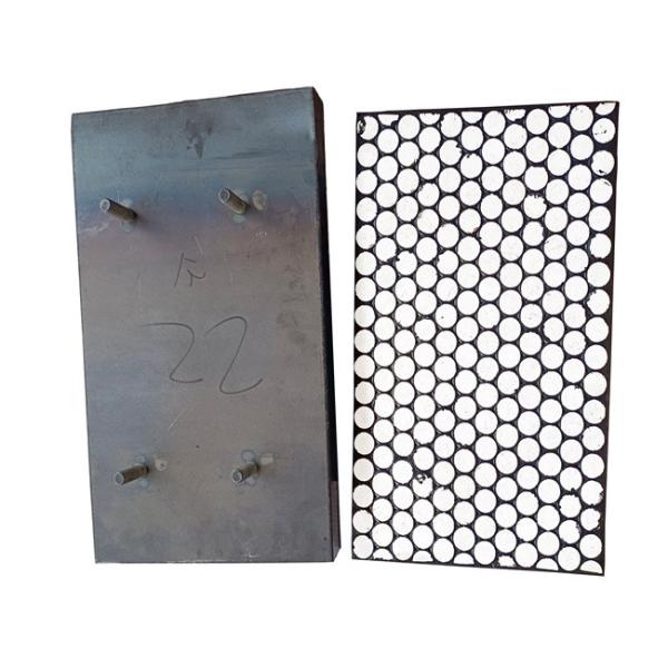 Quality Ceramic Abrasion Resistant Lining Plate Rubber Chute Liners Mining for sale