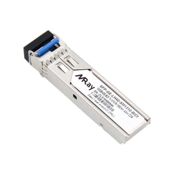 Quality 1000base Fiber Optic Sfp Module , 1.25G 40km Sfp Module Single Mode Wdm for sale