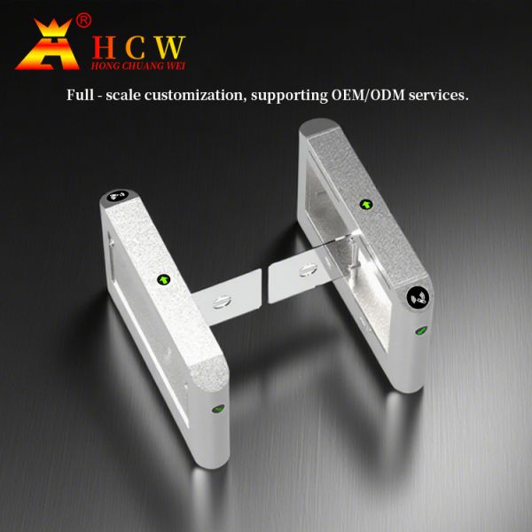 Quality HCW High Security Fully Automatic System Turnstiles Gate Waist Height for sale