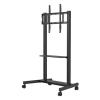 Quality IBoard Height Adjustable 42"-86" Trolley Multi Mobile TV Cart for Interactive for sale