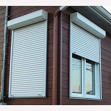 KDSBuilding Hurricane Thermal One Piece Aluminum Roll Round Shutter Window
