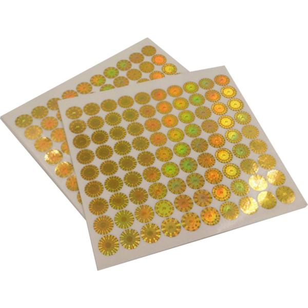 Quality CMYK Printing Security Hologram Stickers for sale