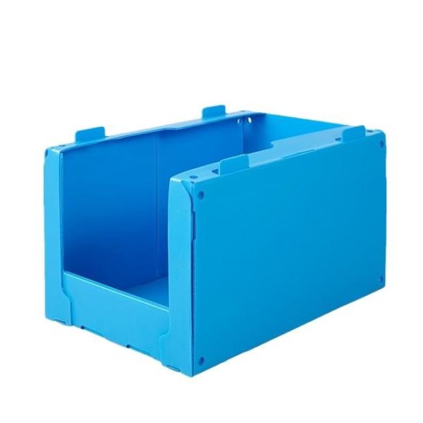 Corrugated Plastic Stackable Warehouse Bins Foldable from China Factory