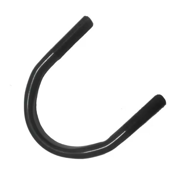 Quality Electroplating Color Zinc U Type Pipe Clamp Plumbing U Clamp Black for sale