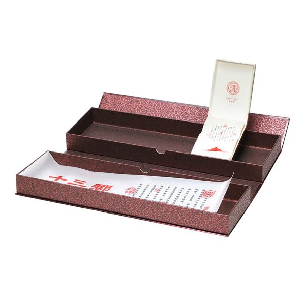 Quality Packaging Craft Paper Custom Cigarette Paper Box Magnet Close for sale