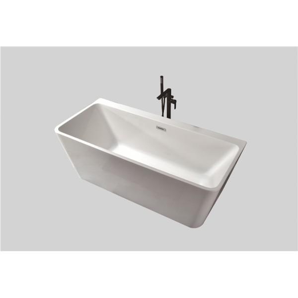 Quality Polished Reinforced Acrylic Baths Soaking Panel Fiberglass Freestanding Tub for sale
